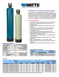 2.0 cu ft. Whole House Filox Filter for Iron and Manganese Reduction ...